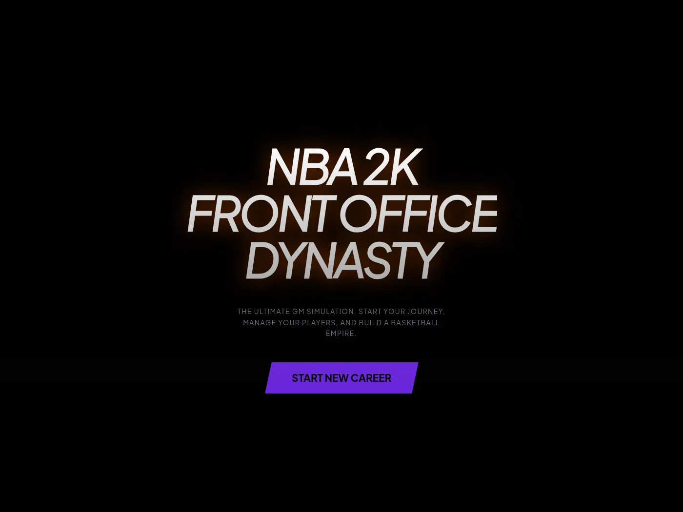 2K Dynasty Life Sim