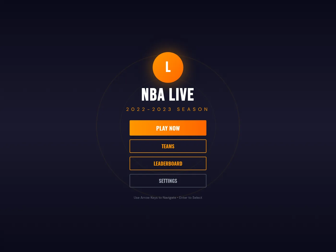 NBA Live Web Clone