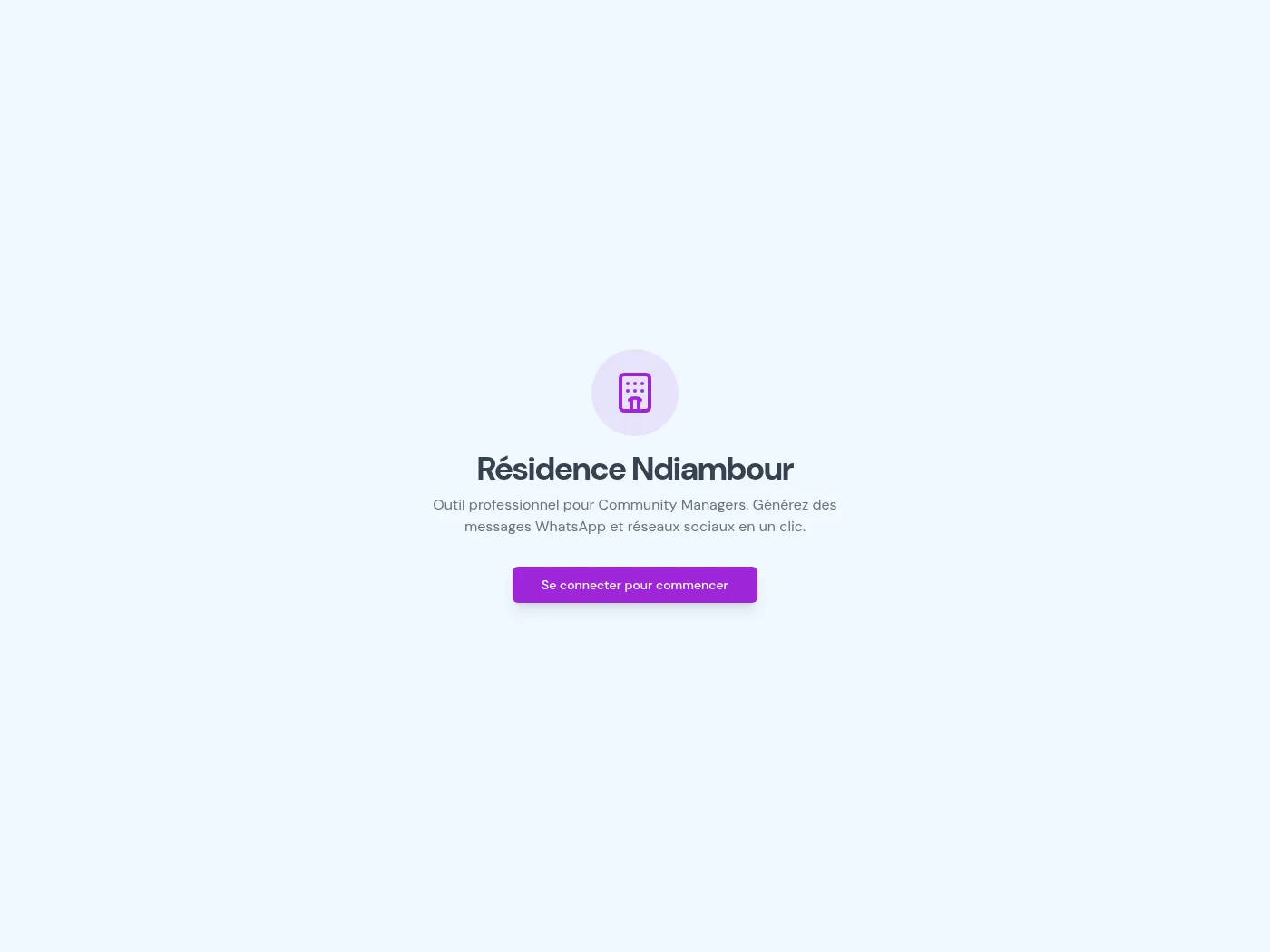 Ndiambour Promo Message Tool