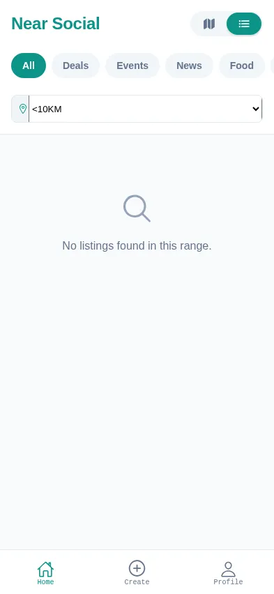 Near Social Local Listings