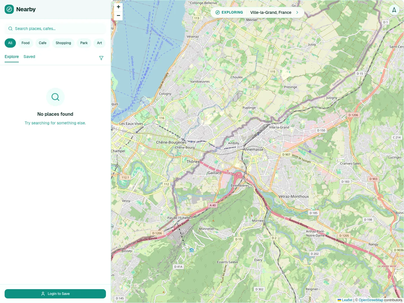 Nearby Places Explorer