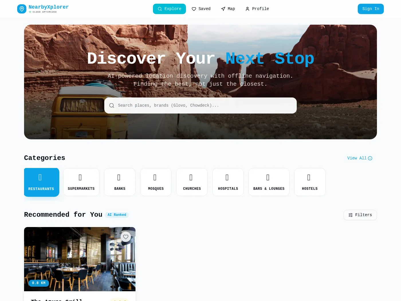 NearbyXplorer