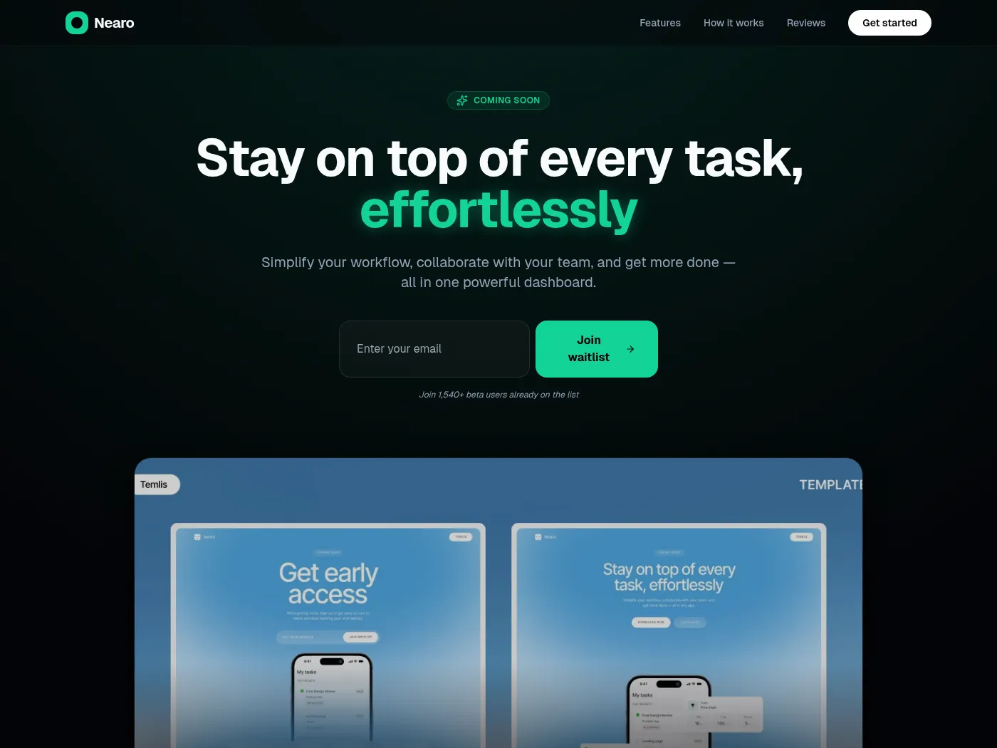 Nearo Portfolio Clone