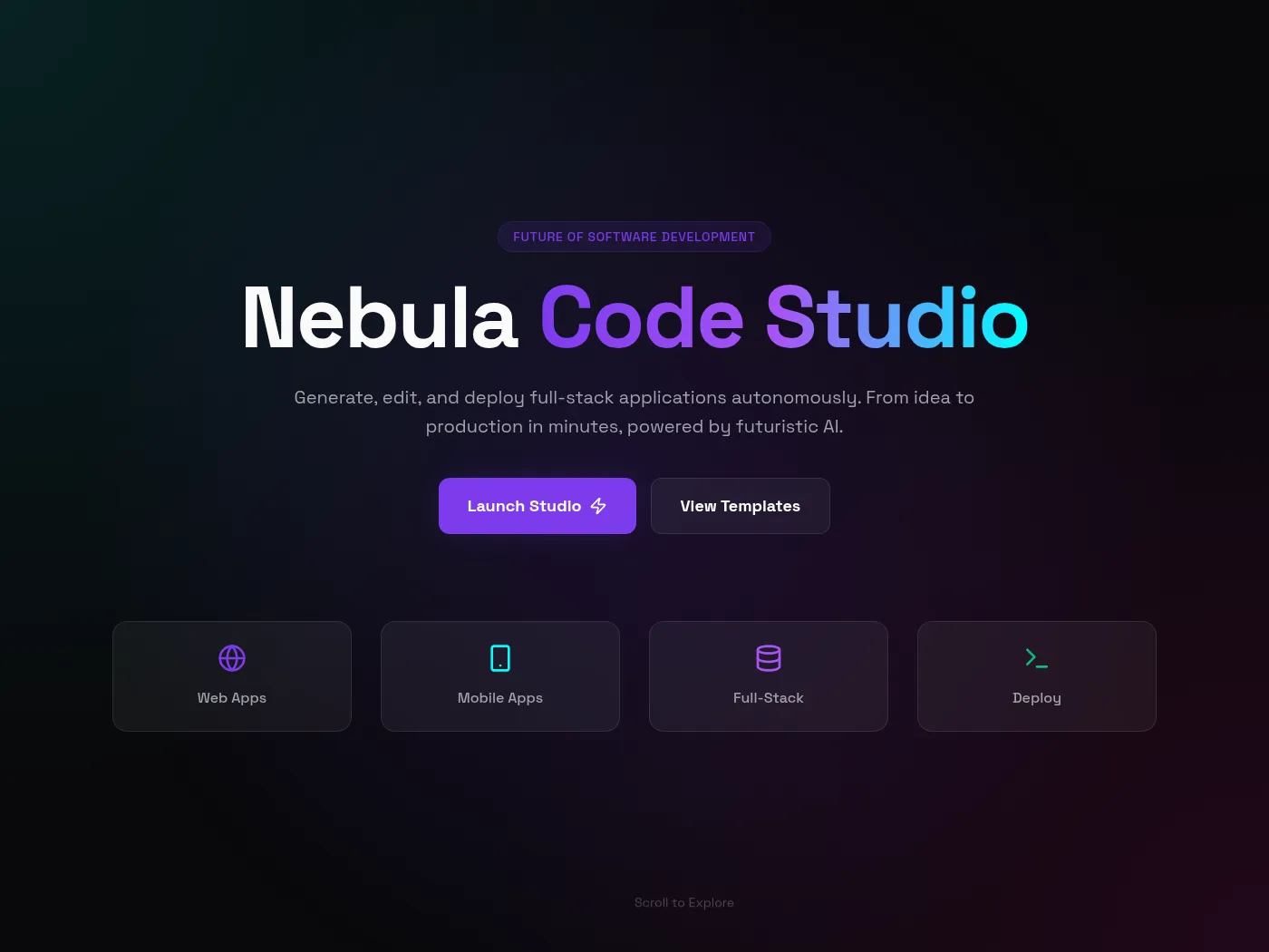Nebula Code Studio