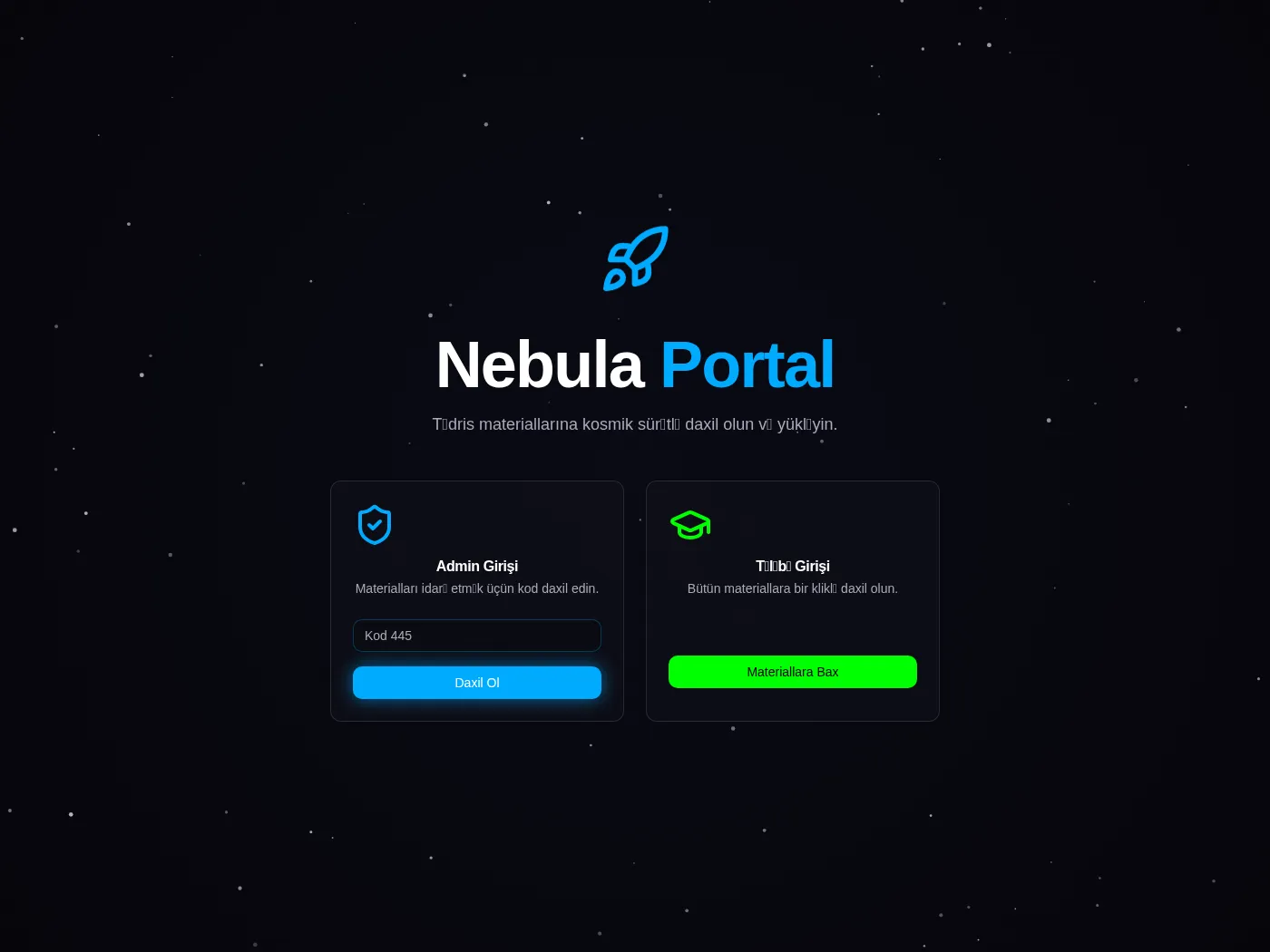Nebula File Portal