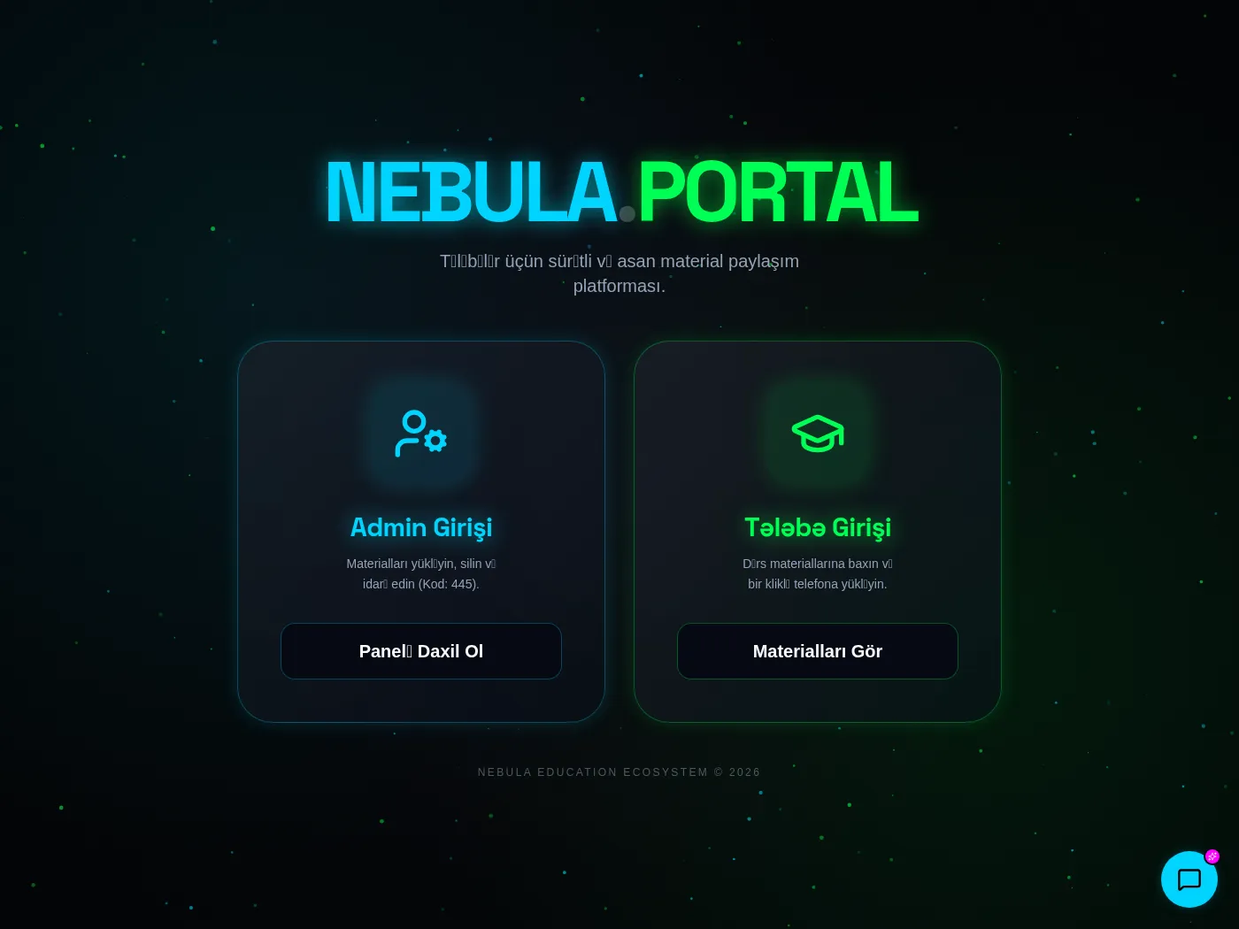 Nebula File Portal