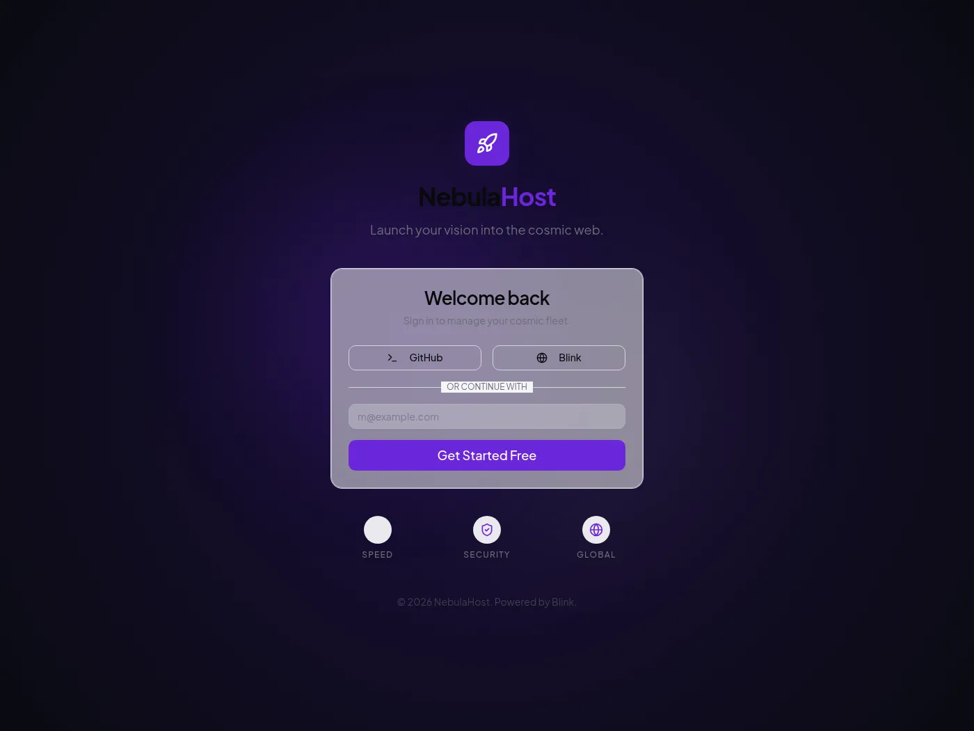 NebulaHost Platform