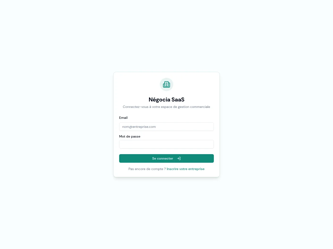 Négocia SaaS Gestion Pro
