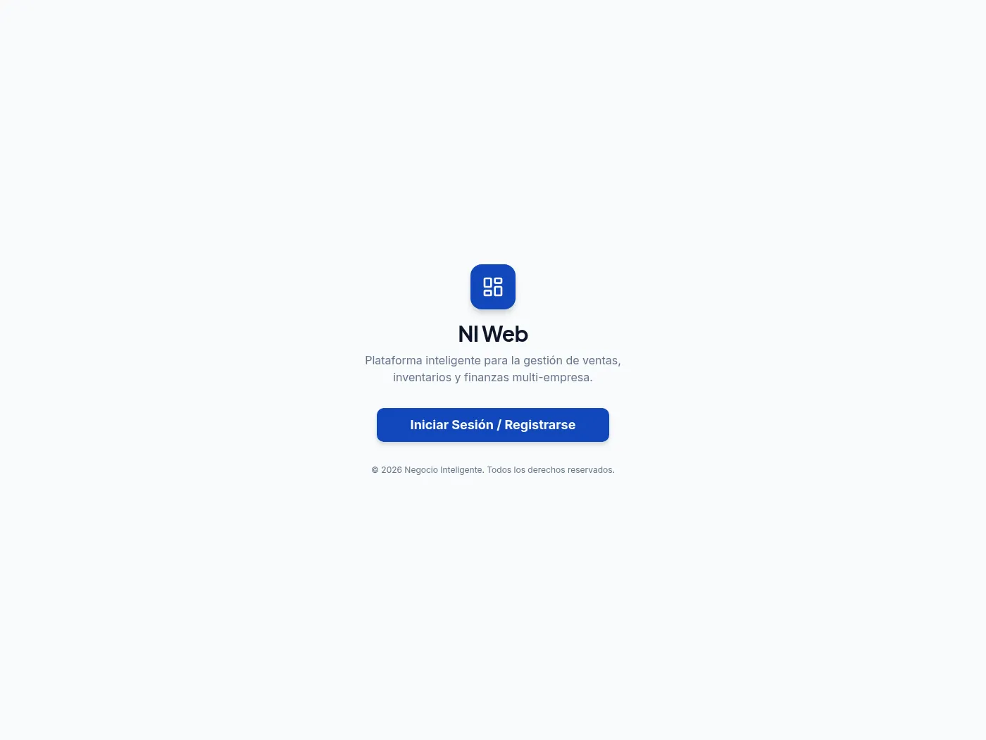 Negocio Inteligente Web