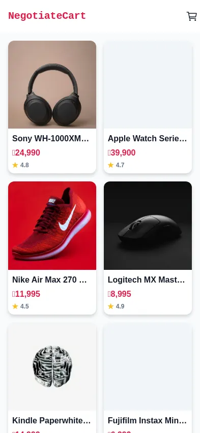 NegotiateCart