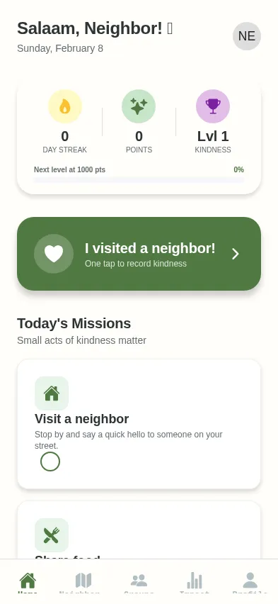 Neighborly Community App