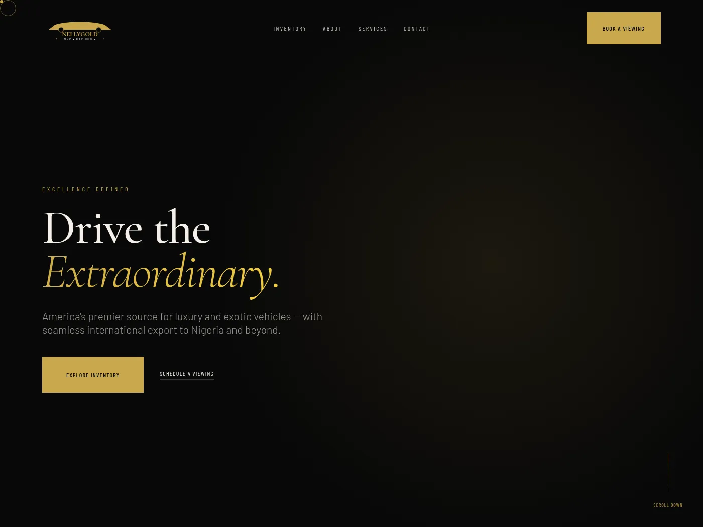 NellyGold Luxury Car Site