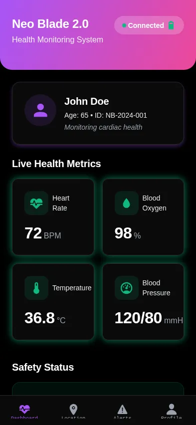 Neo Blade Health App