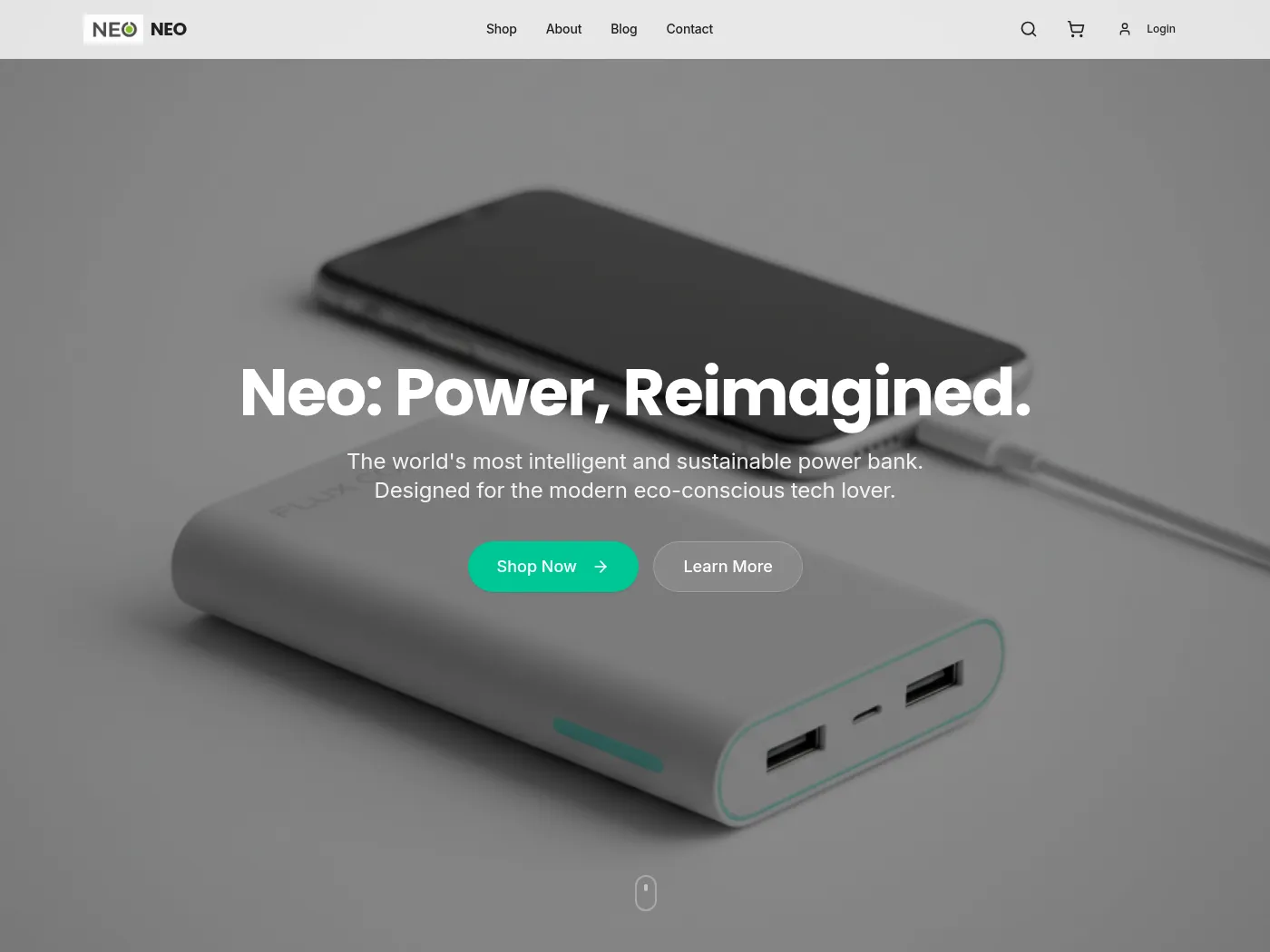 Neo E-Commerce Storefront