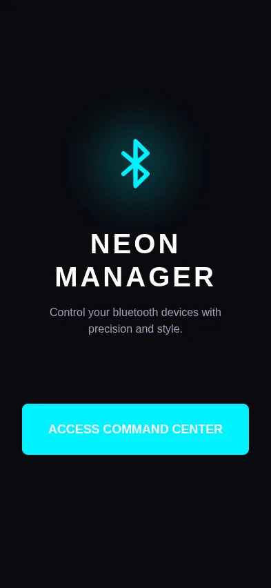 Neon Bluetooth Manager
