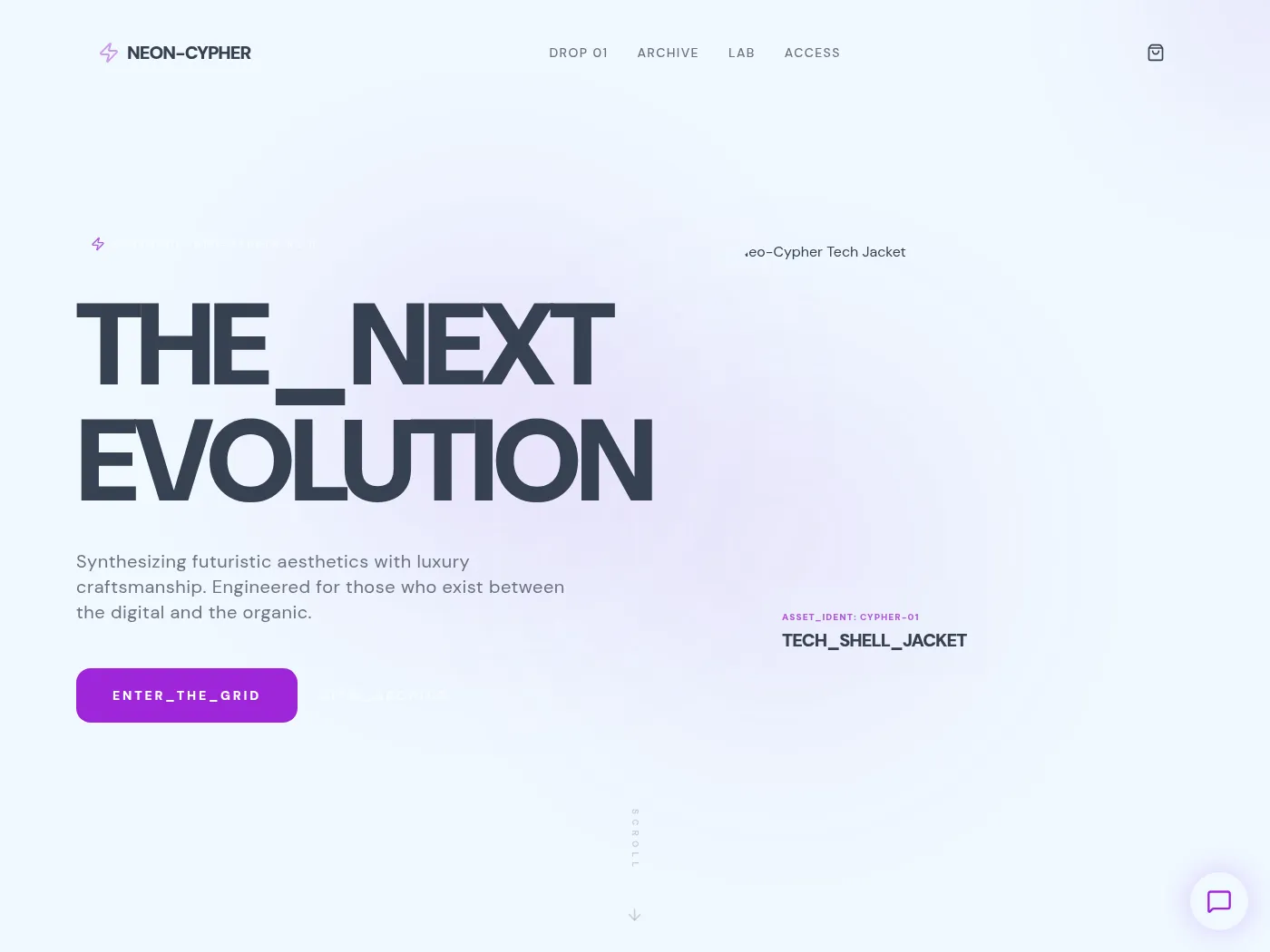 Neon-Cypher E-Commerce