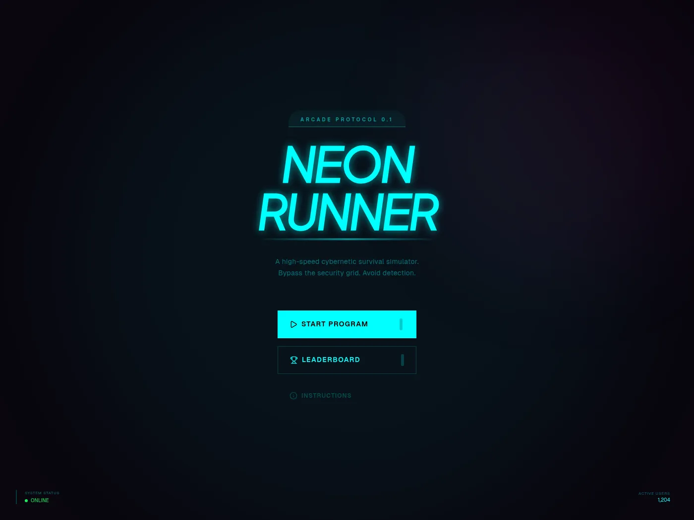 Neon Runner Classic
