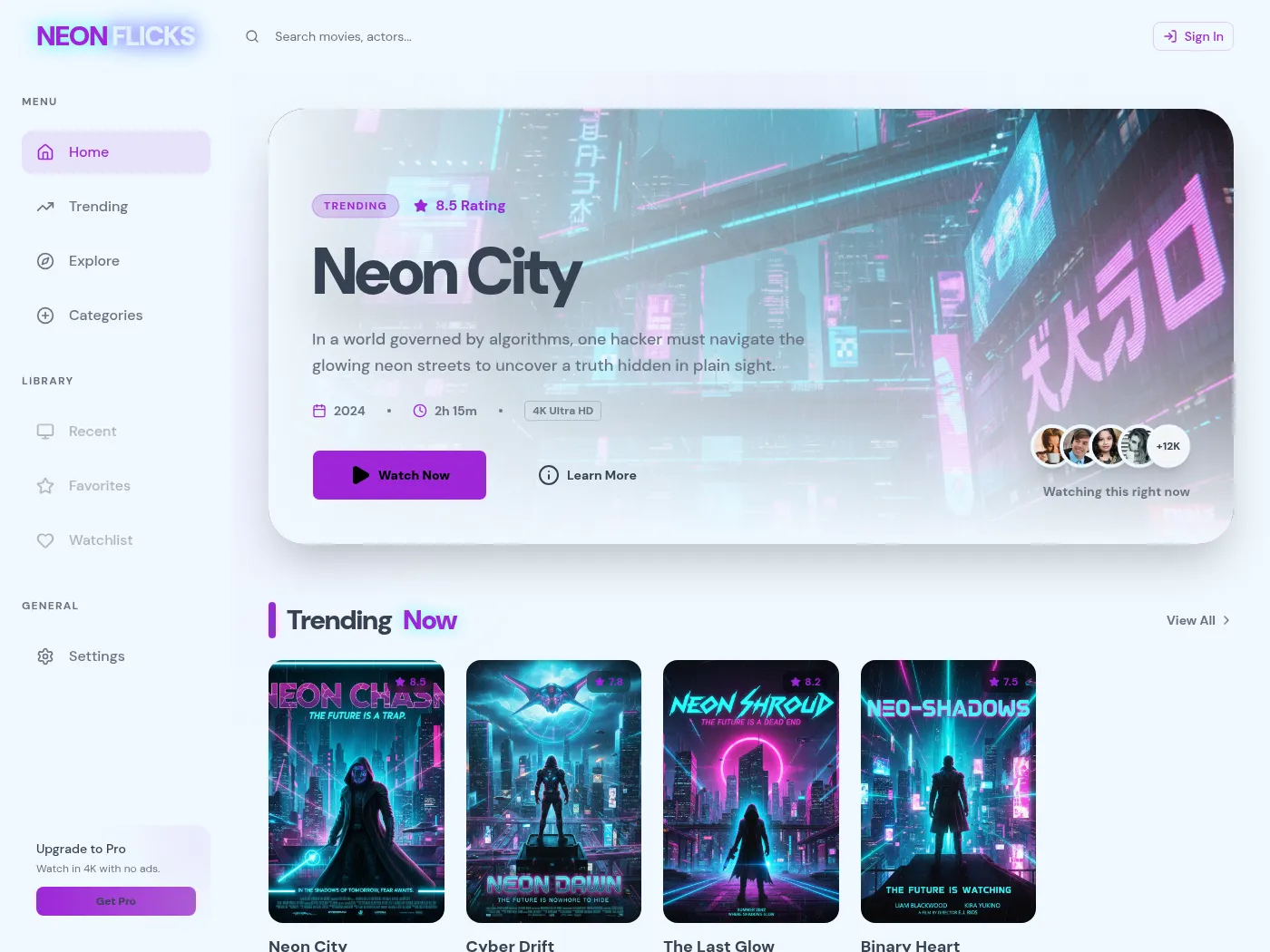 Neon Flicks