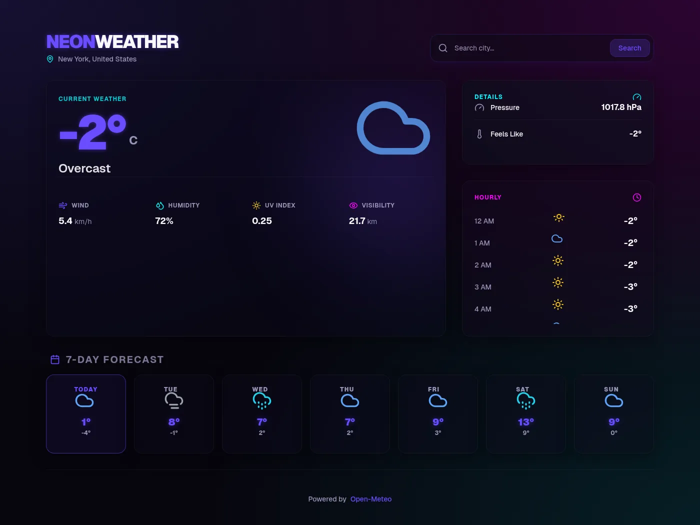 NeonWeather