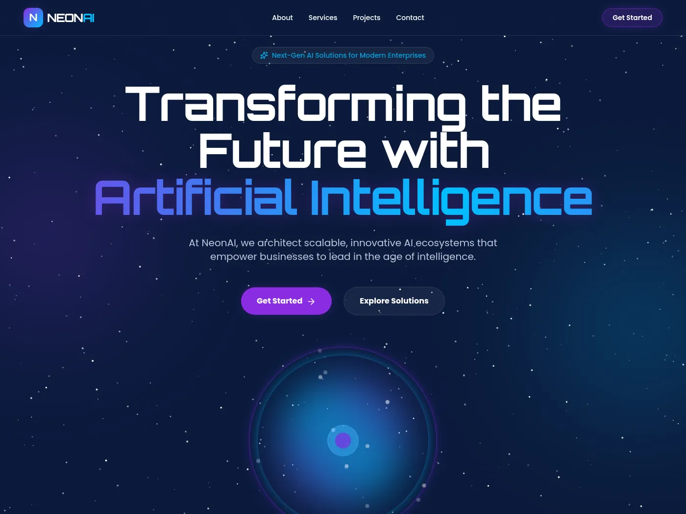 NeonAI Web Experience