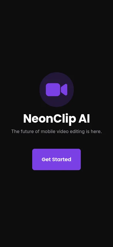 NeonClip AI Editor
