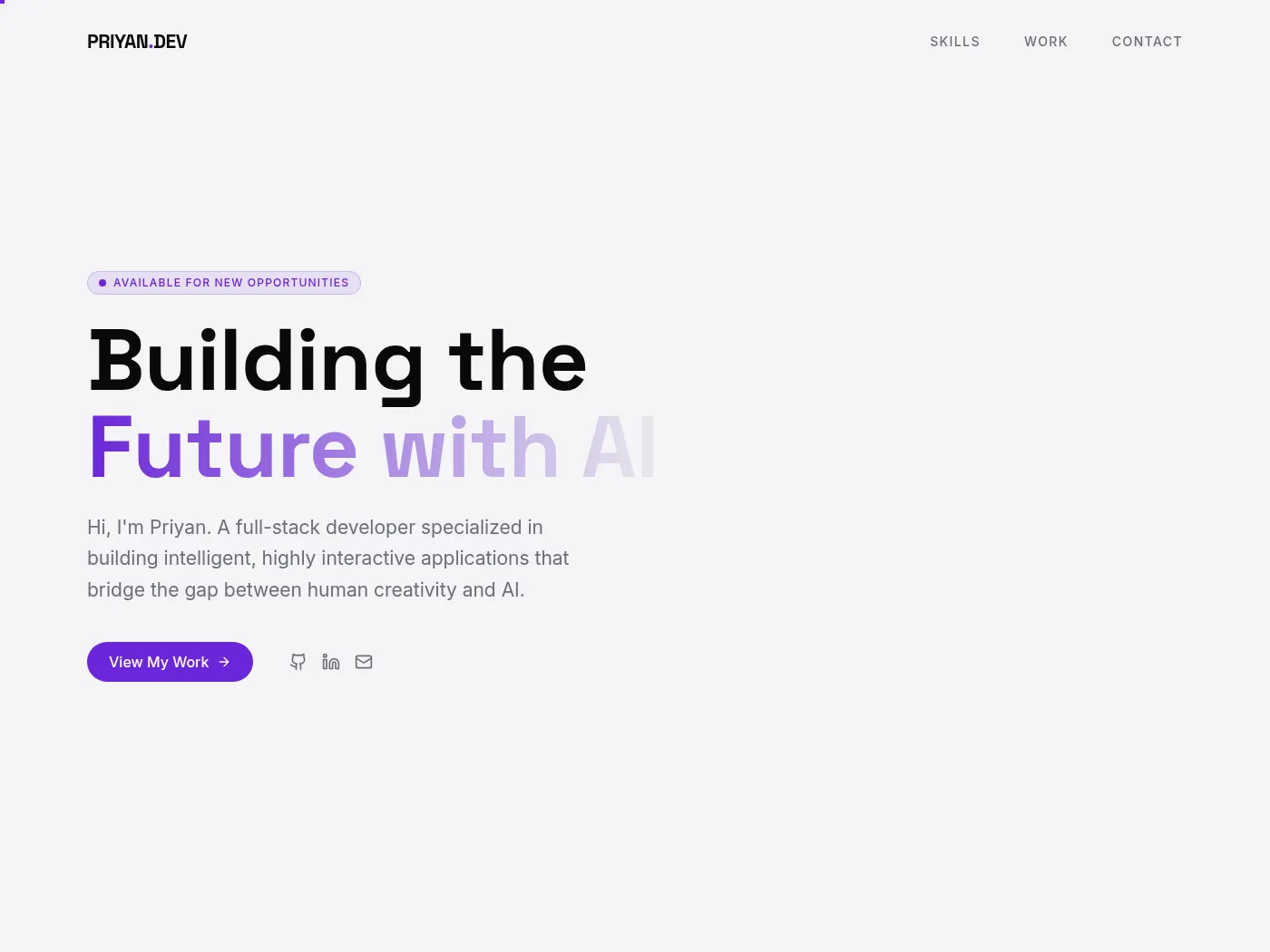 NeonDev Portfolio