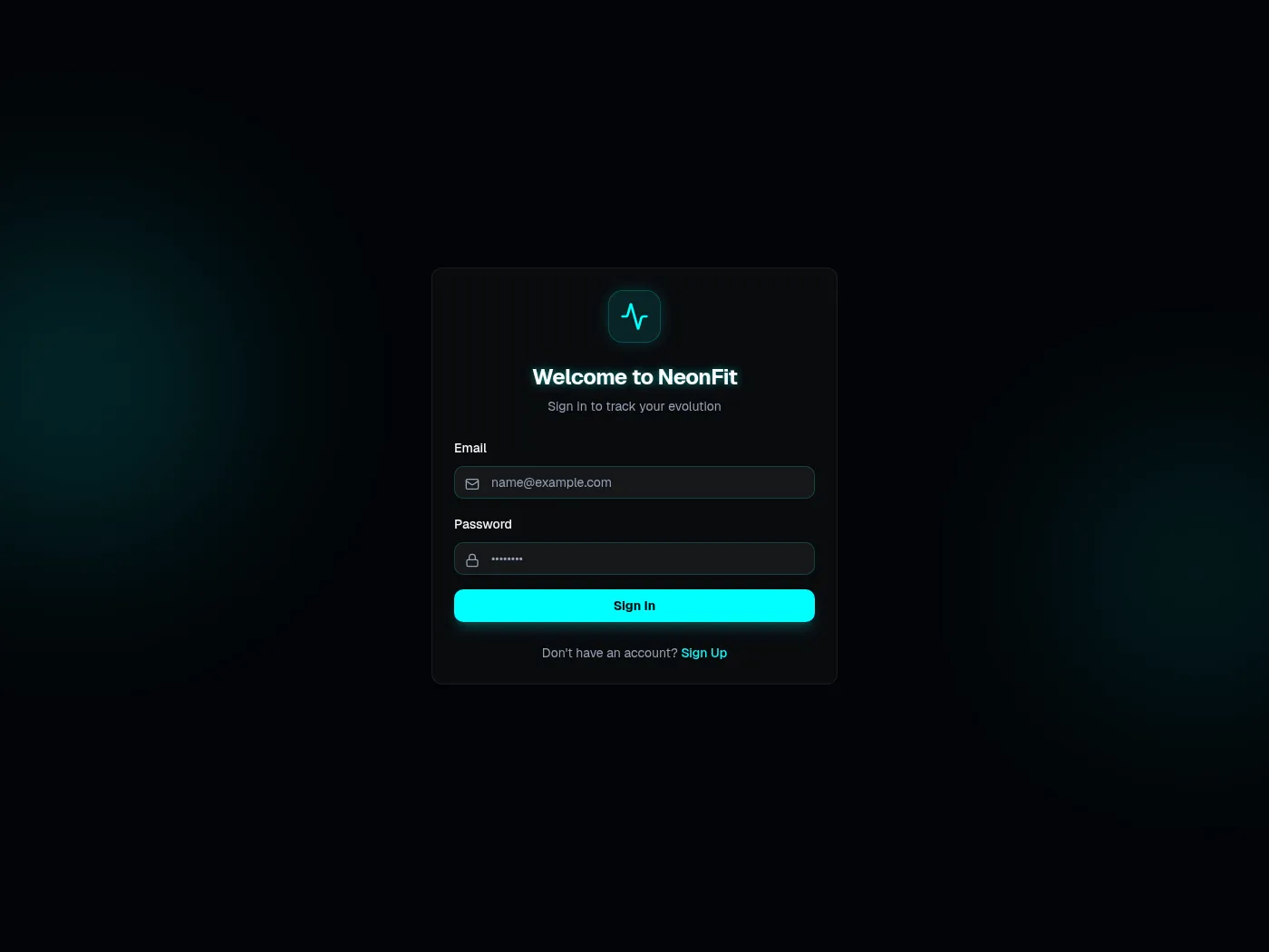 NeonFit AI Tracker