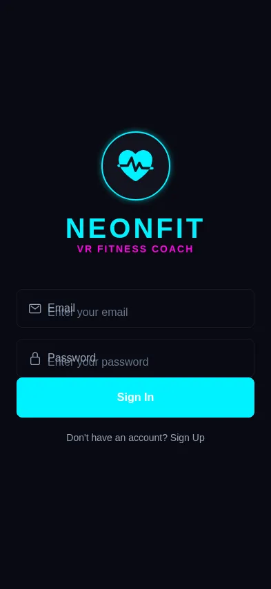 NeonFit VR Coach