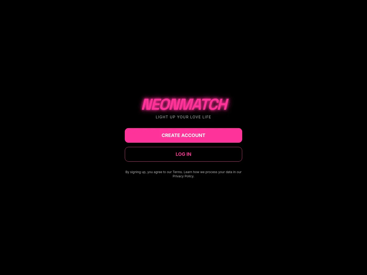 NeonMatch Dating App