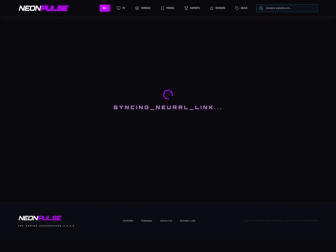 NeonPulse Gaming News