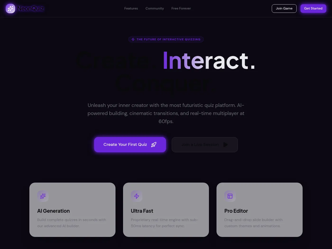 NeonQuiz Universe