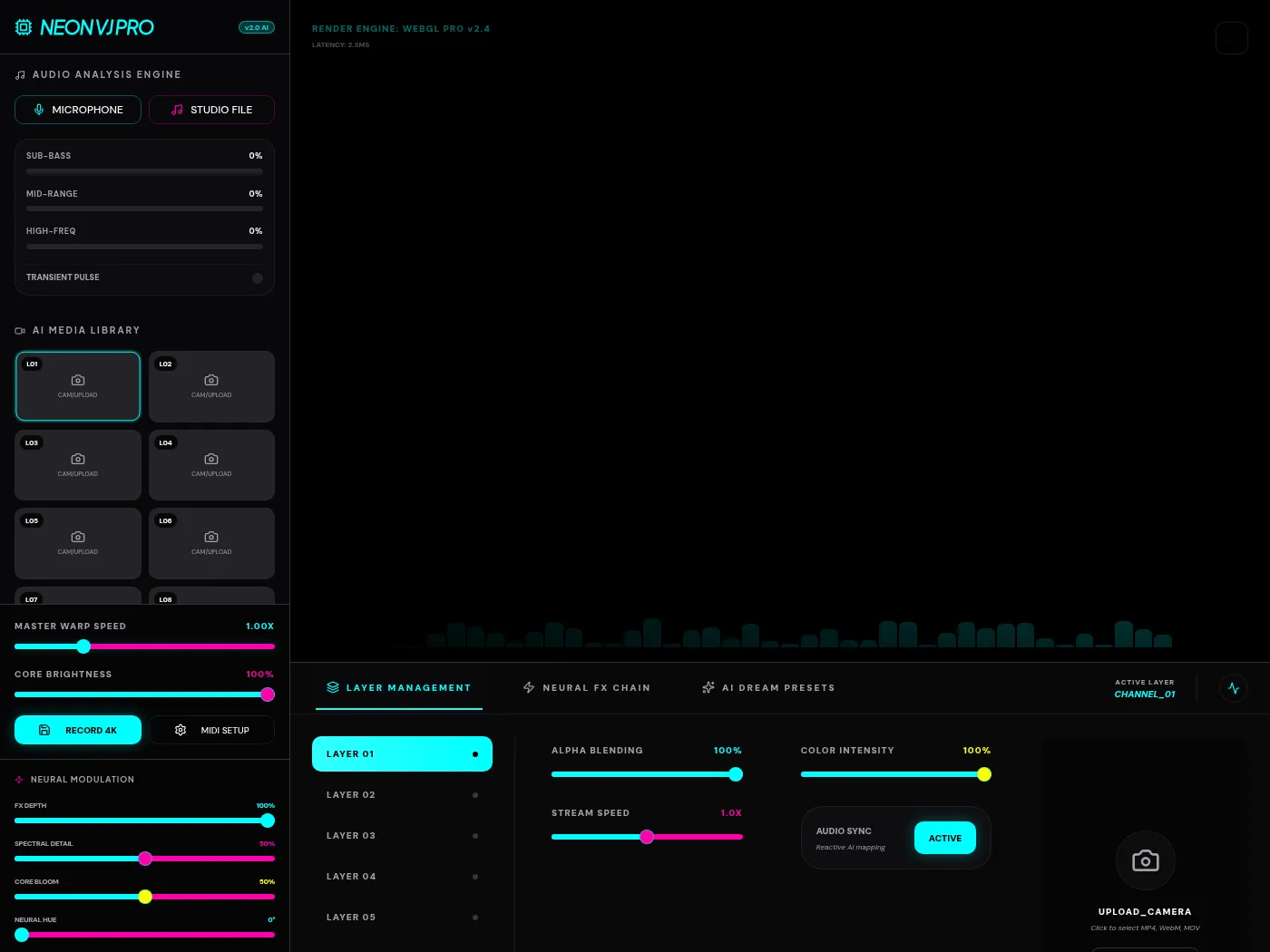 NeonVJ Pro Visualizer