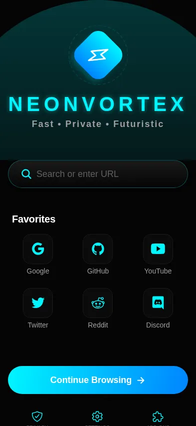 NeonVortex Browser