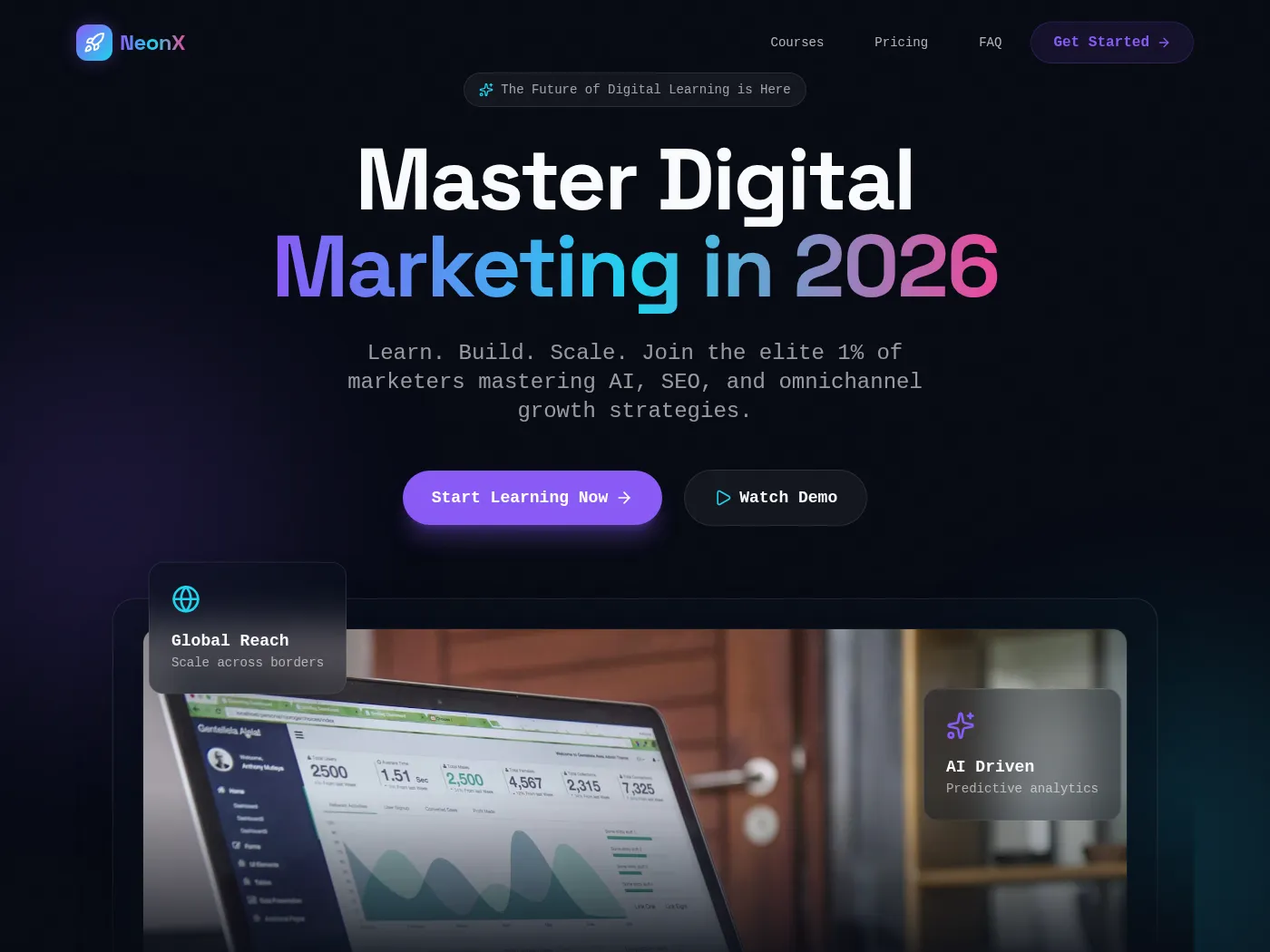 NeonX Marketing Mastery