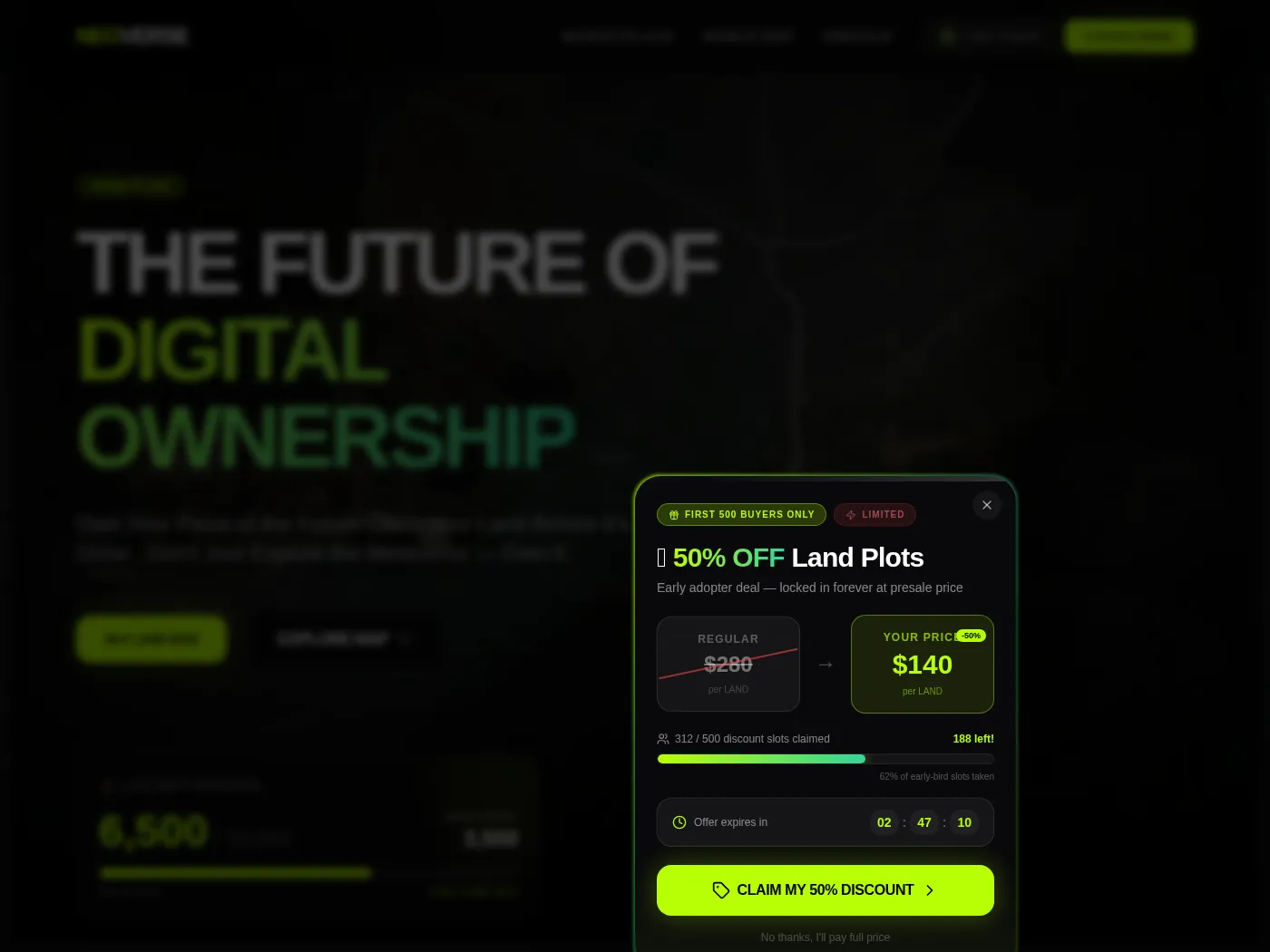 Neoverse Land Presale
