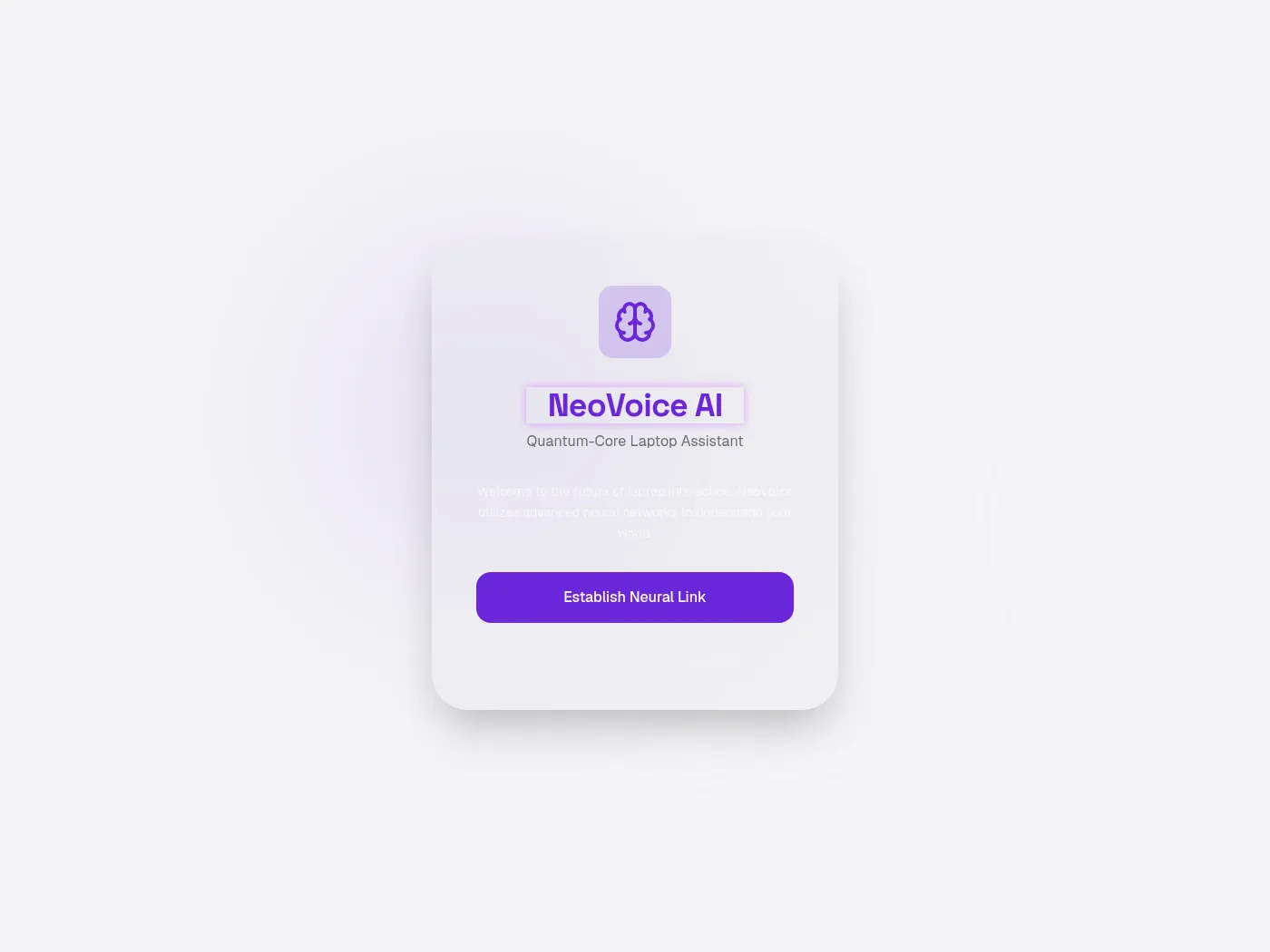 NeoVoice AI Assistant