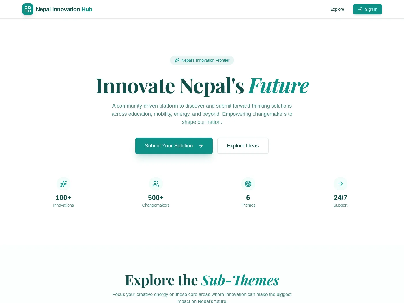 Nepal Innovation Hub
