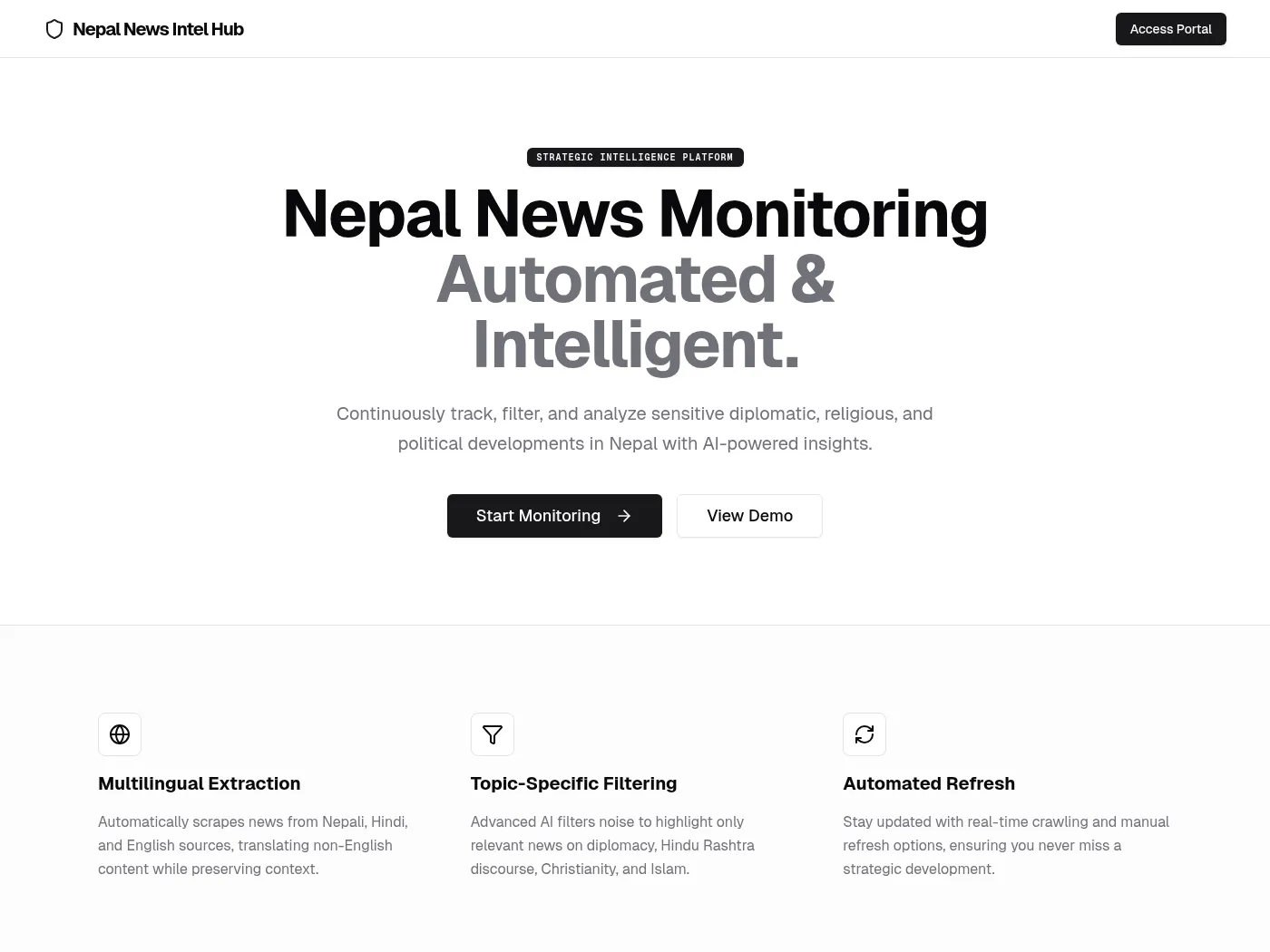 Nepal News Intel Hub