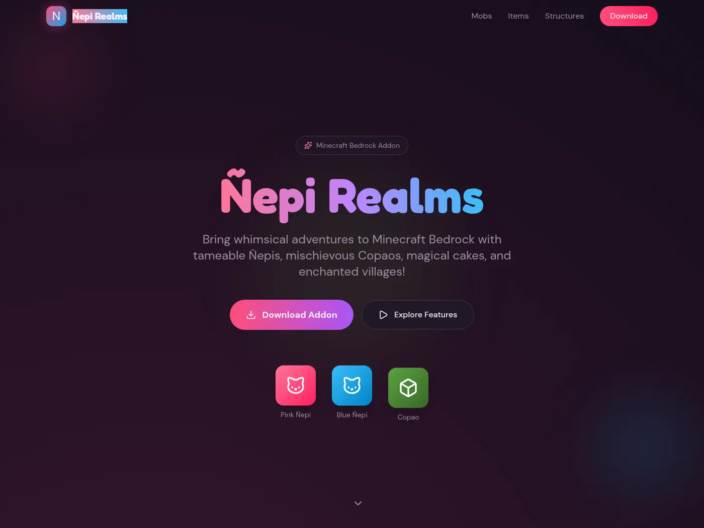 Ñepi Realms Addon