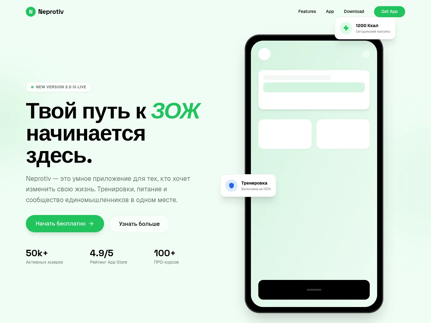 Neprotiv Promo Website