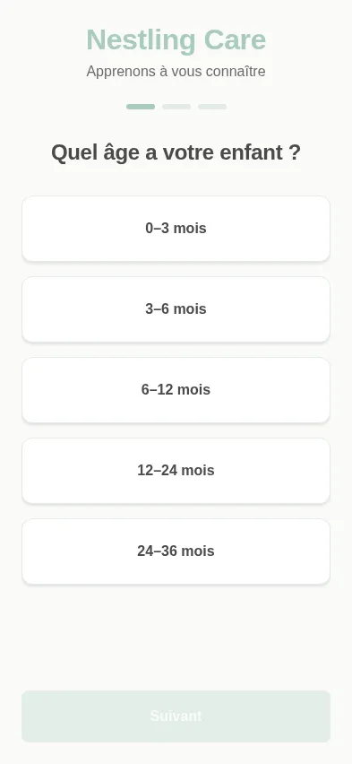Nestling Care App