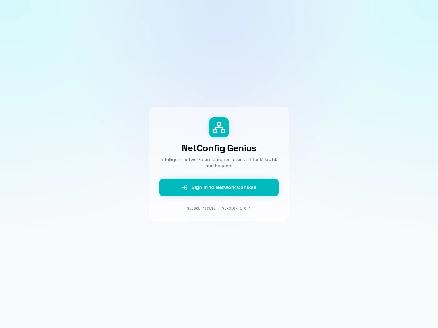 NetConfig Genius
