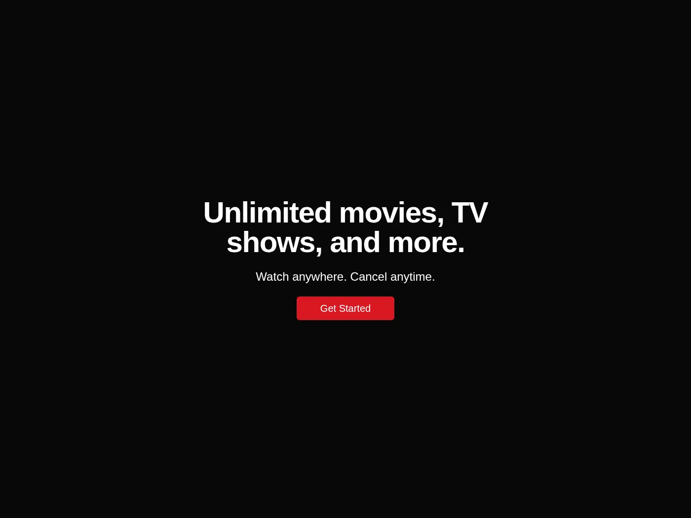 FlixStream Clone