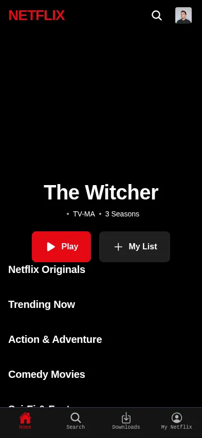 StreamFlix Clone