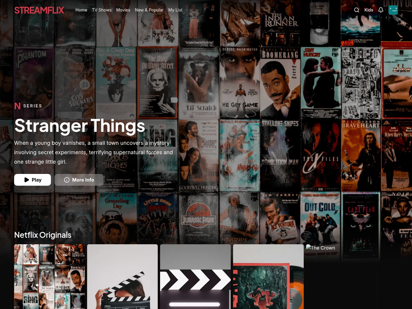 StreamFlix Clone
