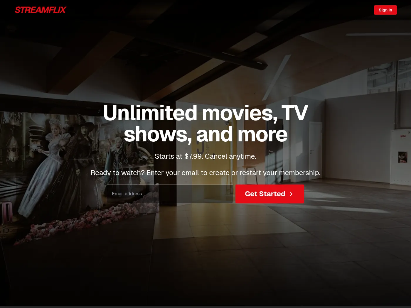 StreamFlix Clone