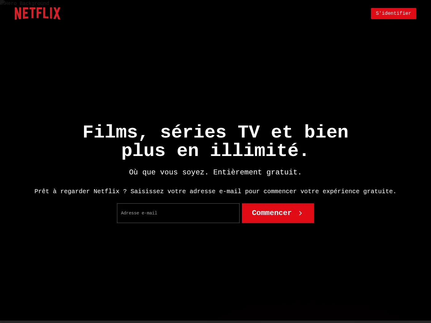 Netflix Clone Web App