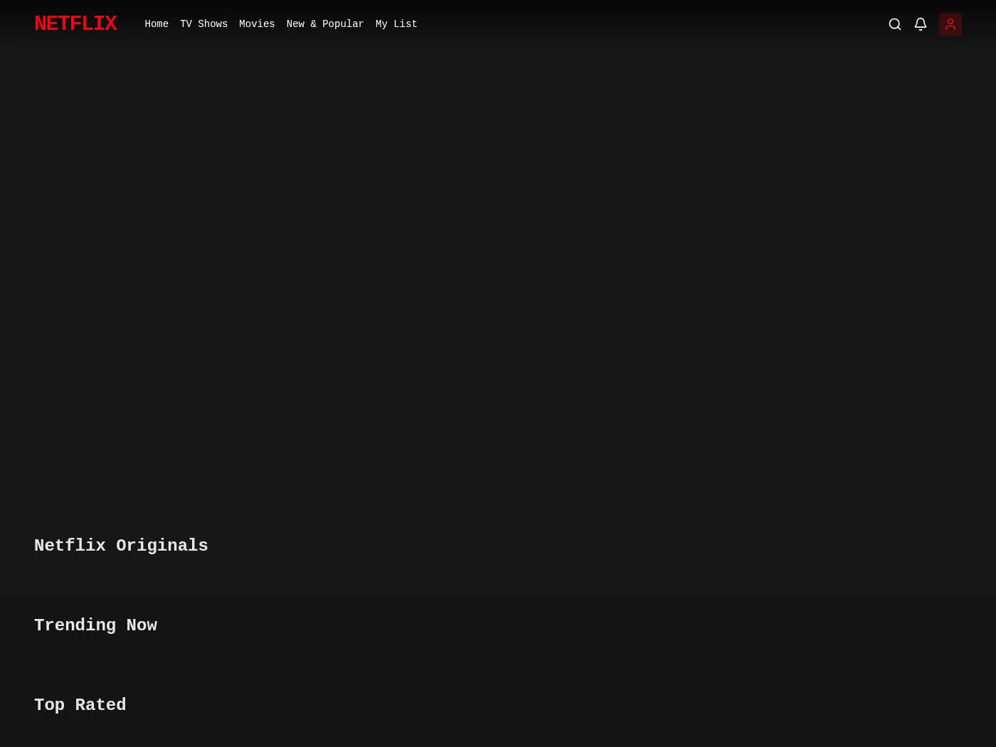 Netflix Clone