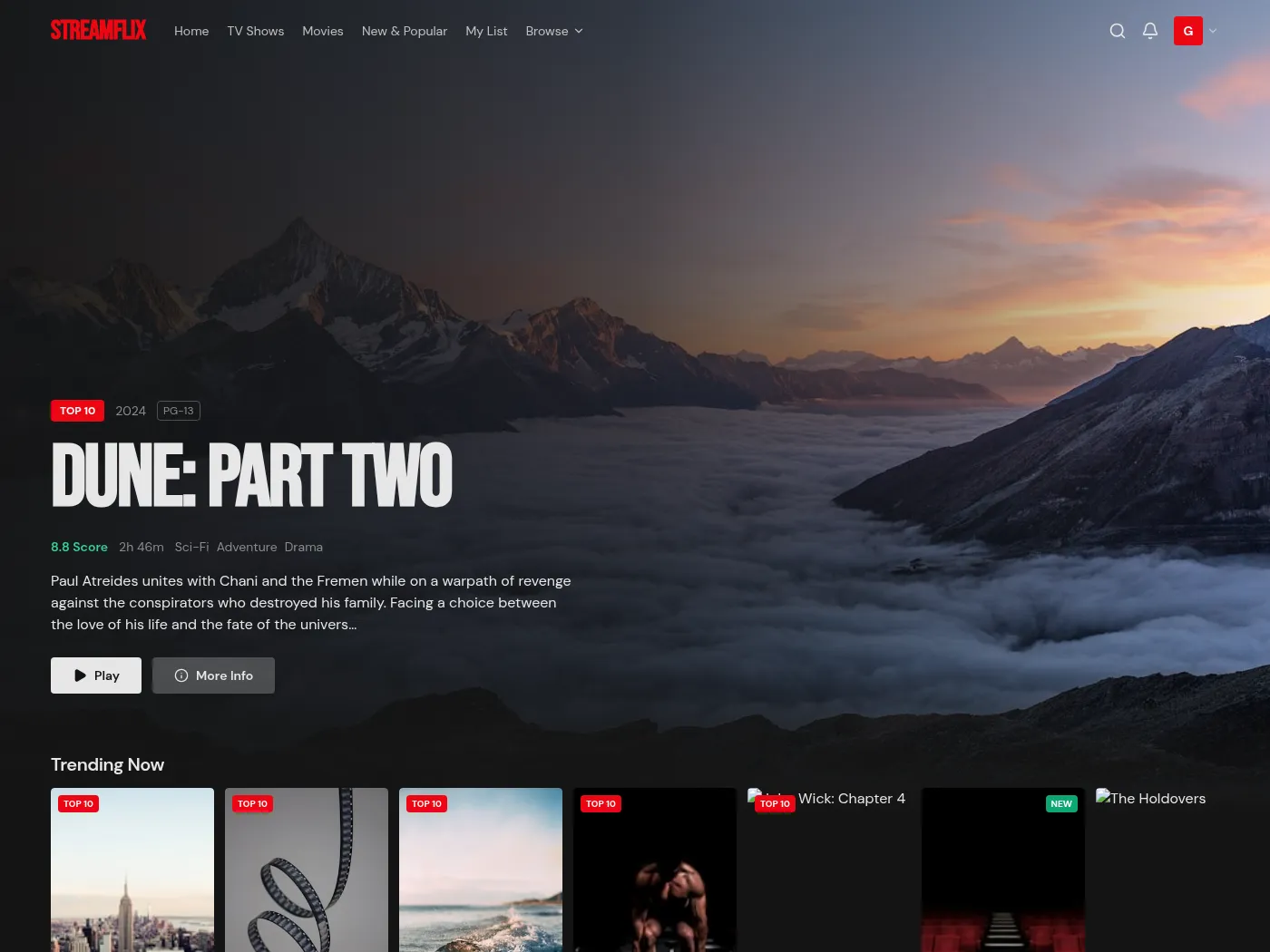 Netflix Clone No Login
