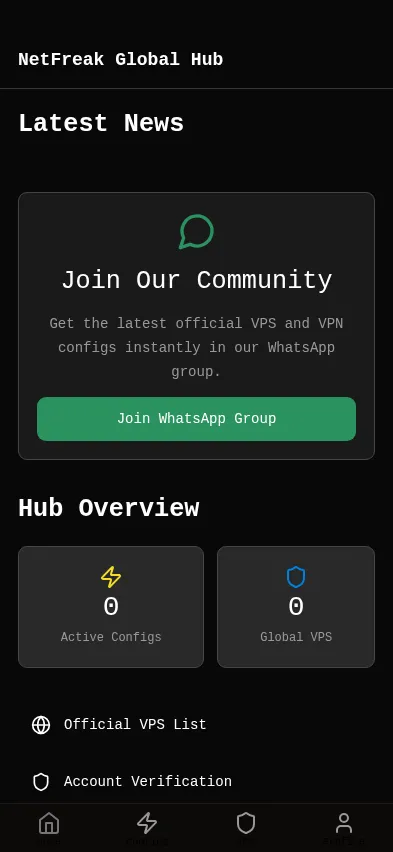 NetFreak Global Hub